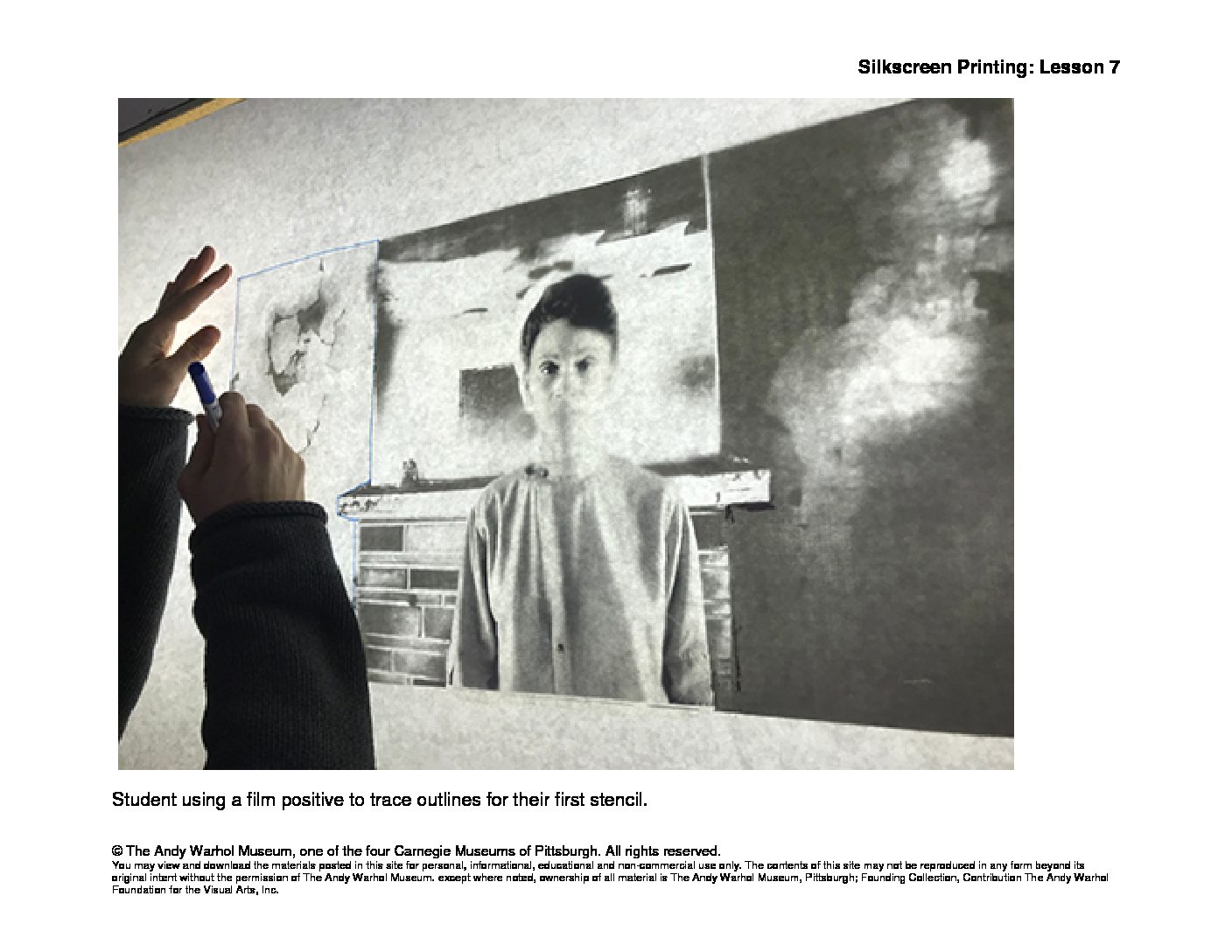 Images - Lesson 7 - Silkscreen Printing - The Andy Warhol Museum